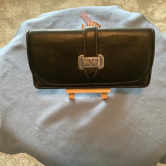 Brighton | Bags | Brighton Black Leather Wallet | Poshmark